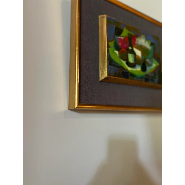 José Sámano Torres (Mexican, B. 1942) Modernist Abstract Still Life C ...