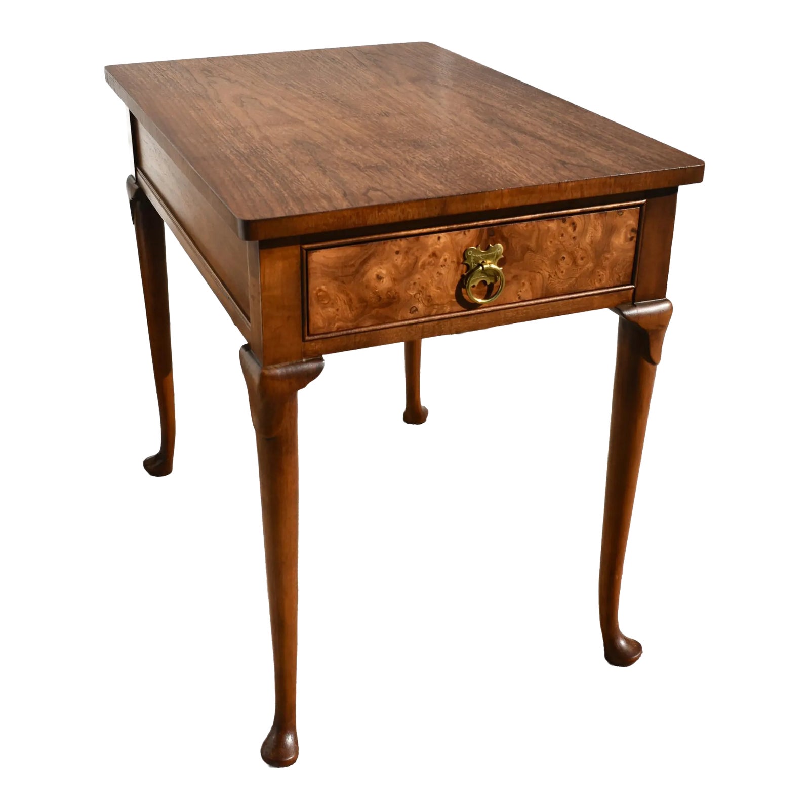 Vintage Baker Country French Style Side Table W/Drawer | Chairish