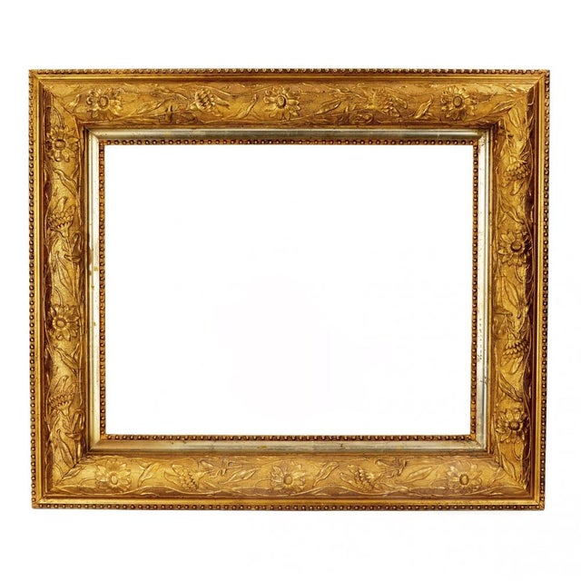 Art Nouveau Gilded Frame, 1890s | Chairish