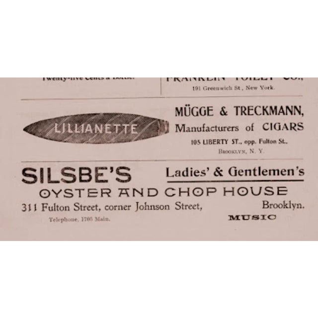 Antique Copper Lillianette Cigars Change Tray | Chairish