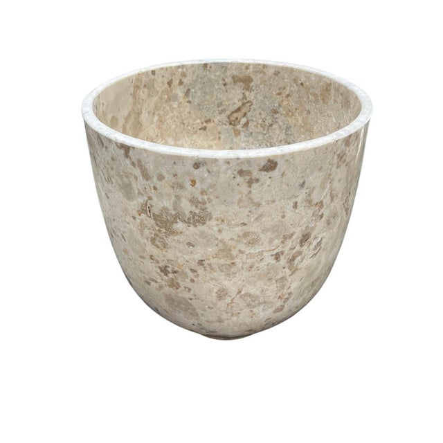 Large Marble Bowl | Chairish
