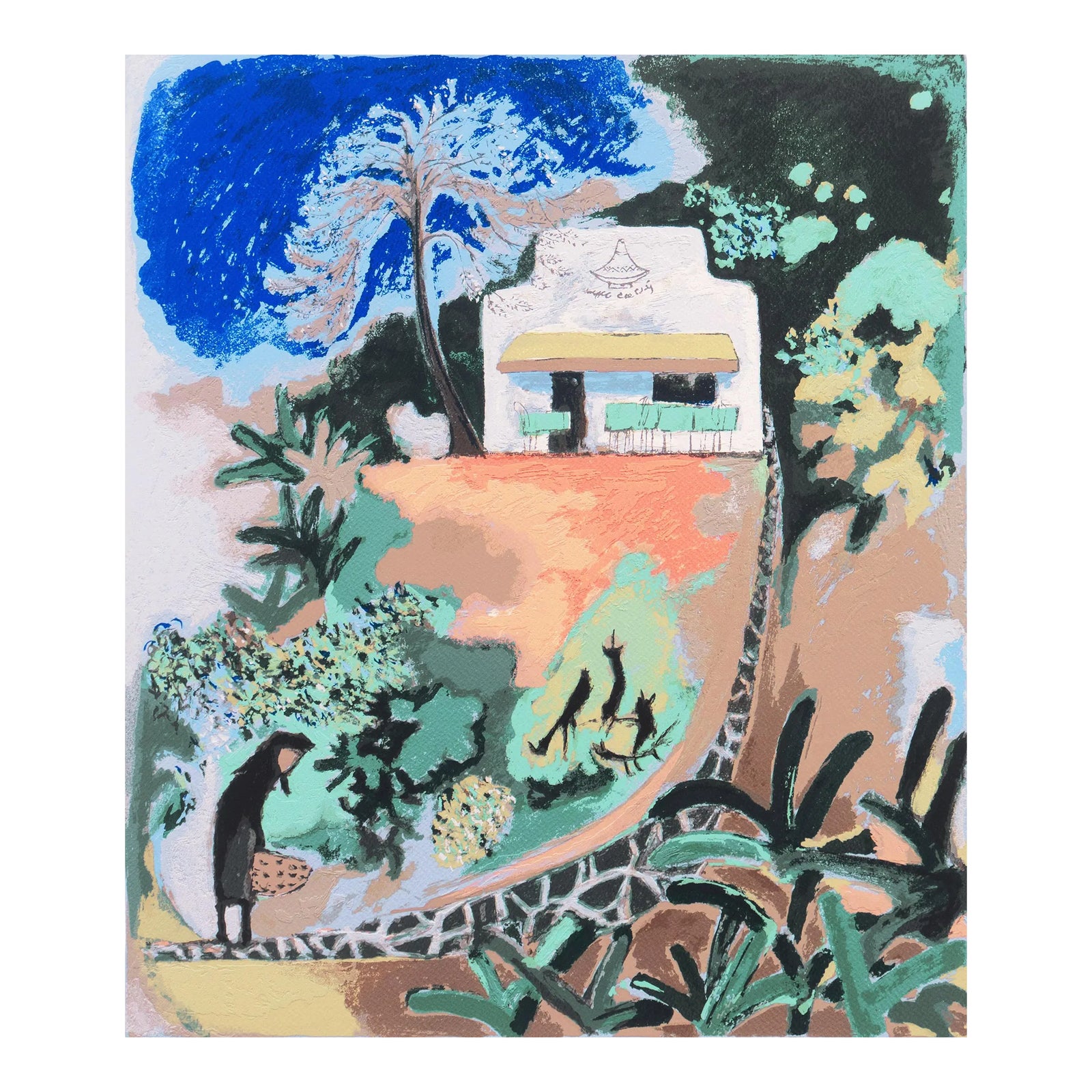 'Mimosa Tree Restaurant' by Yoshito Hirano, Aegean, Cyclades, Japanese ...