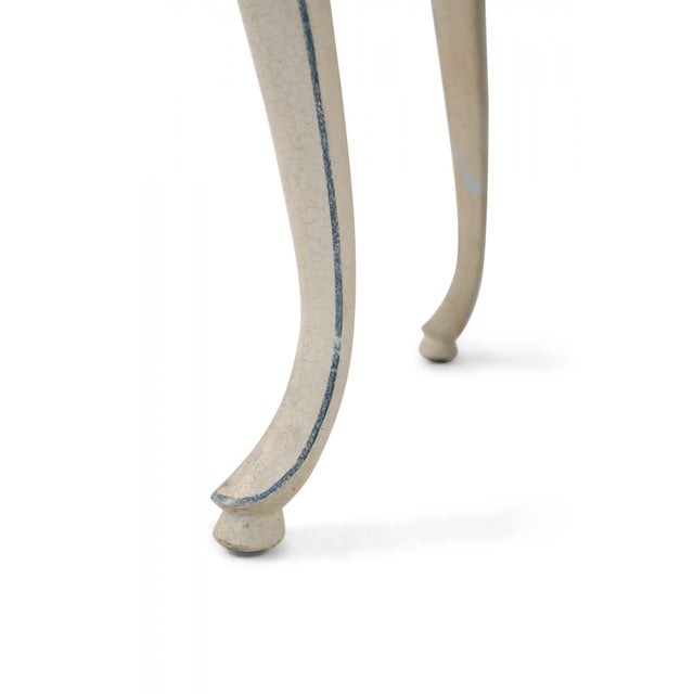 French Provincial Style Cream Wooden Center Table | Chairish