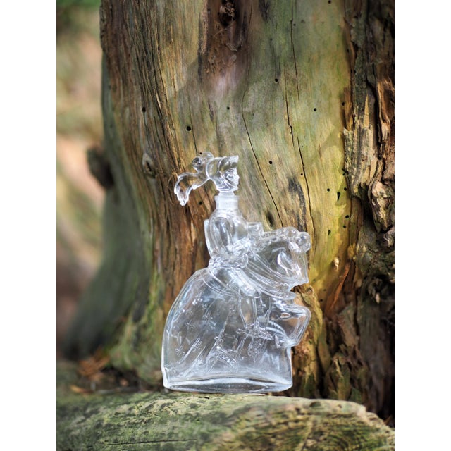 1948 French Perfume Knight Shaped Bottle "Cavalier à Cheval" Armagnac ...