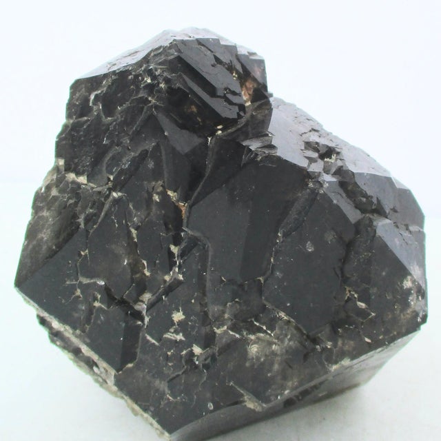 Mineral Specimen Black Quartz Crystal | Chairish