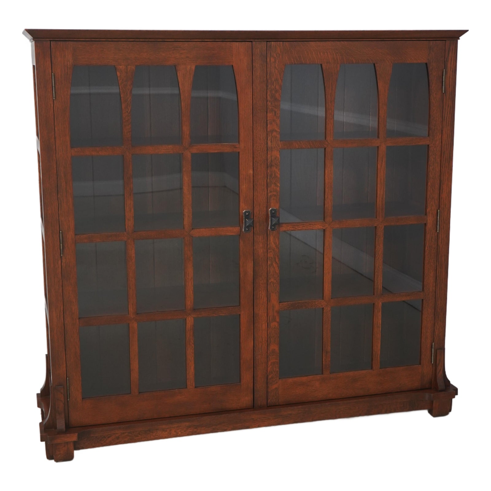 Stickley Mission Oak Gustav Commemorative Arts & Crafts Bookcase | Chairish