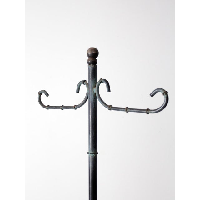 Vintage Metal Coat Rack | Chairish