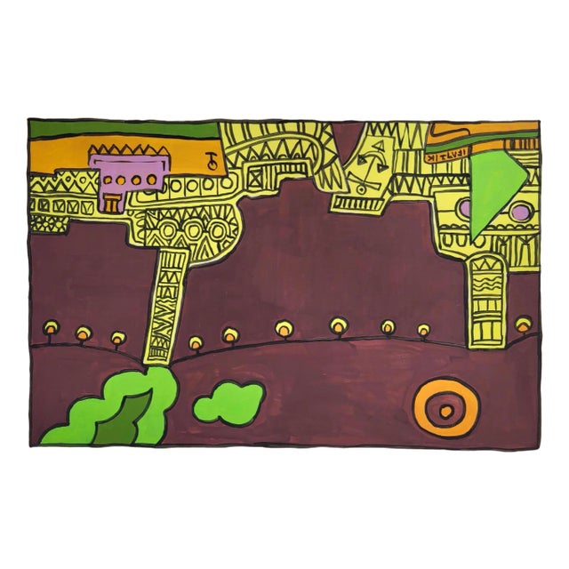 Akrithakis, Alexis Akrithakis, 1970s, Paper | Chairish