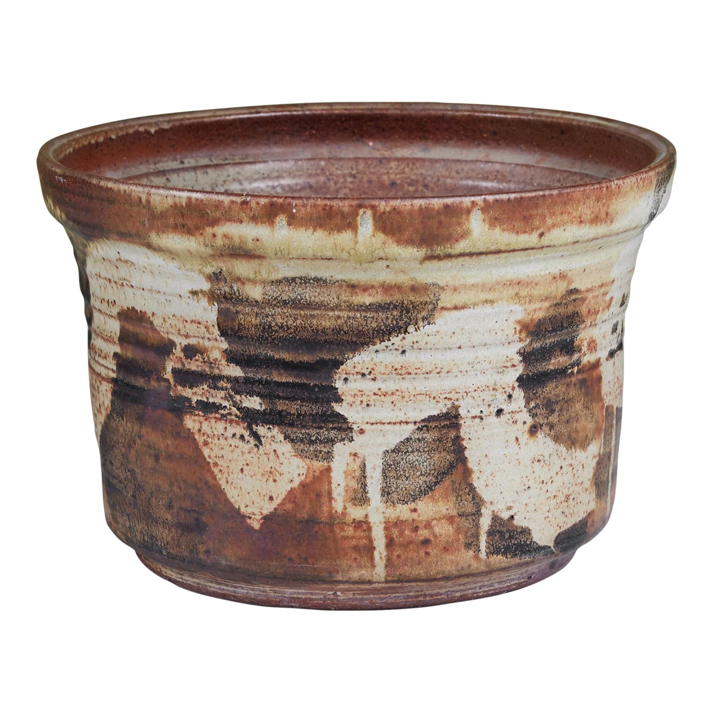 Kazuko Matthews Ceramic Glazed Planter | Chairish