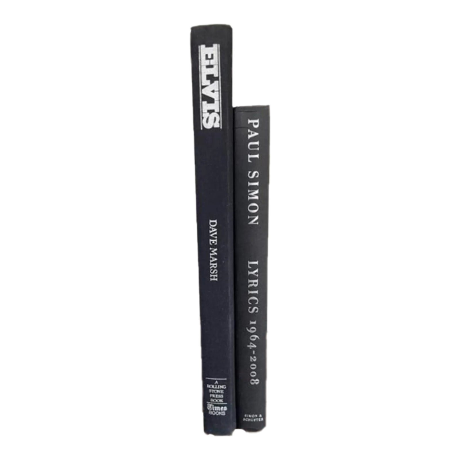 Elvis Presley & Paul Simon Hardcover Books, Late 20th Century Music ...