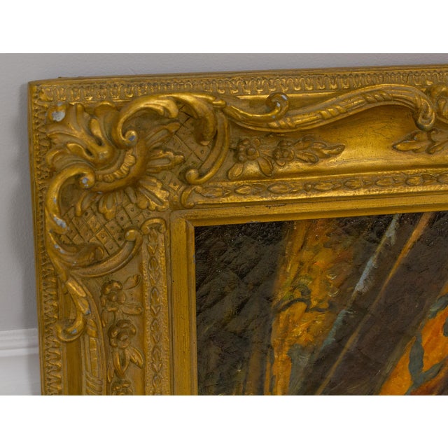 Artist Signed Oil Painting on Canvas | Chairish