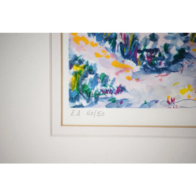 Pencil Signed Artist Proof Post Impressionist Seascape Seriolithograph ...