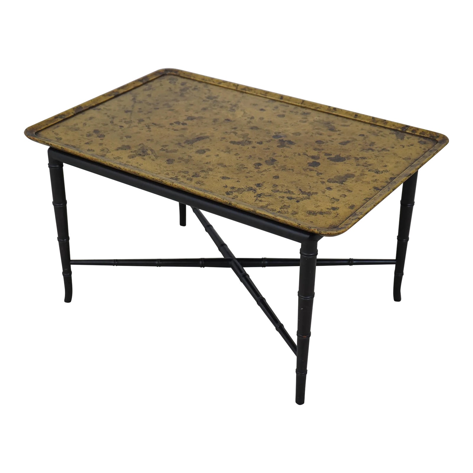 Kittinger Vintage Bamboo Form Modern Design Coffee Table | Chairish
