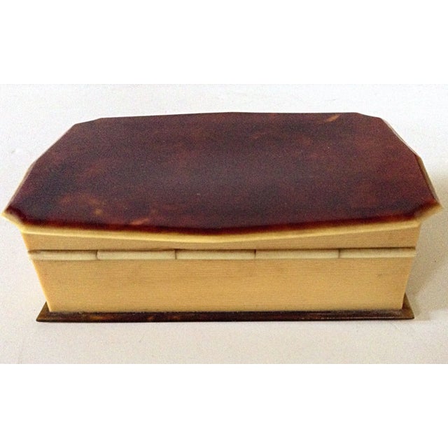 Celluloid Jewelry Box | Chairish