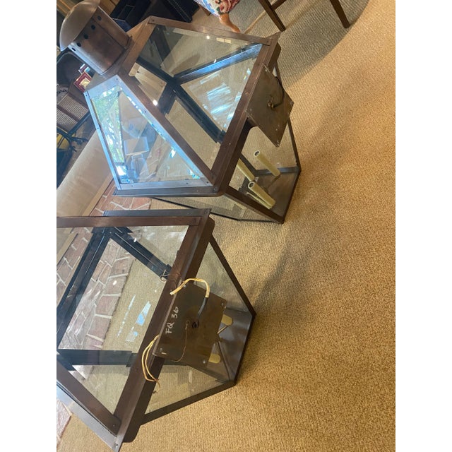 Bevolo's "French Quarter" Outdoor Wall Mount Lantern - Set of Two ...