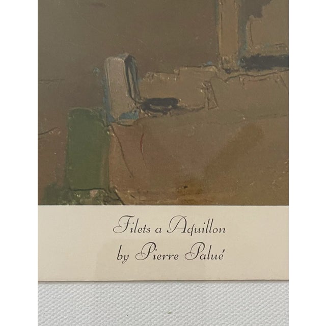 Vintage Pierre Palué Fine Art Print, “Filet a Aquillon” | Chairish