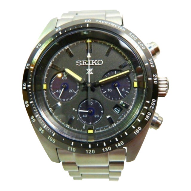 Seiko Prospex Speed Timer Sbdl091 Solar Watch Men's | Chairish