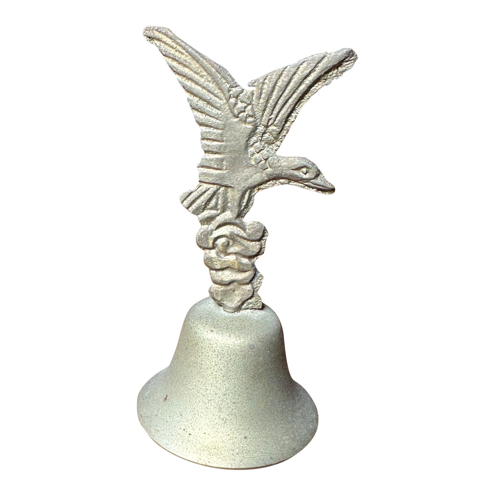 1970s Small Brass Duck Bell | Chairish