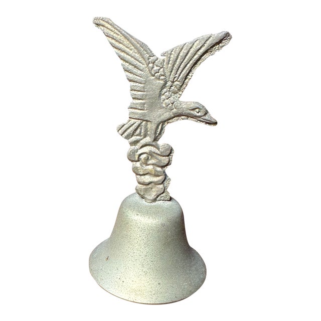 1970s Small Brass Duck Bell | Chairish