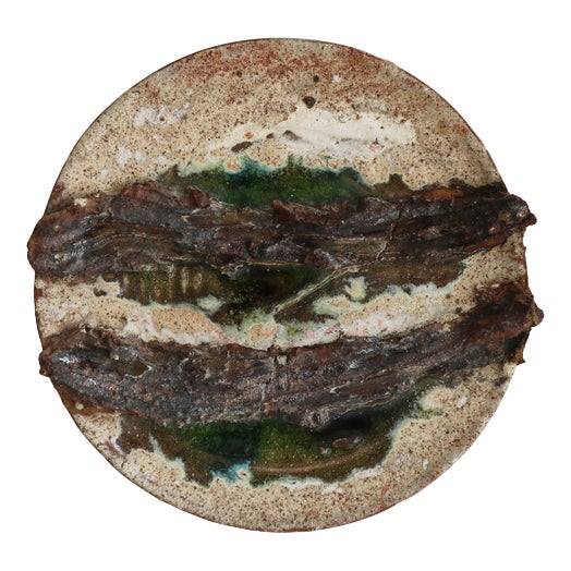 Scandinavian Modern Wall Hung Stoneware Dish by Erik Nyholm, Denmark ...