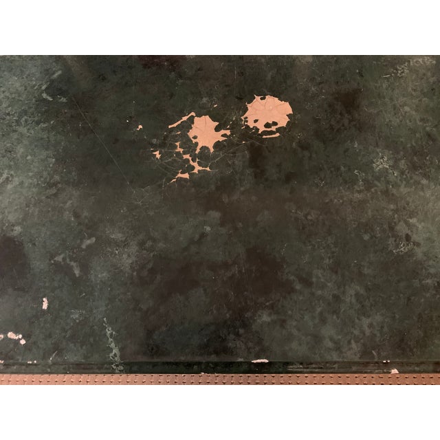 1970s Vintage Wrought Iron Entry Table | Chairish