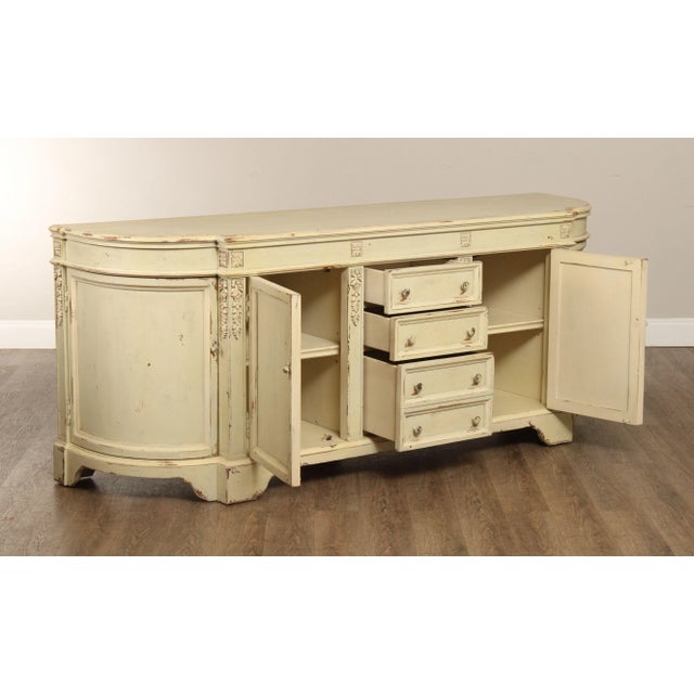 Habersham Plantation French Style Distress Painted 'Pompeii' Sideboard ...