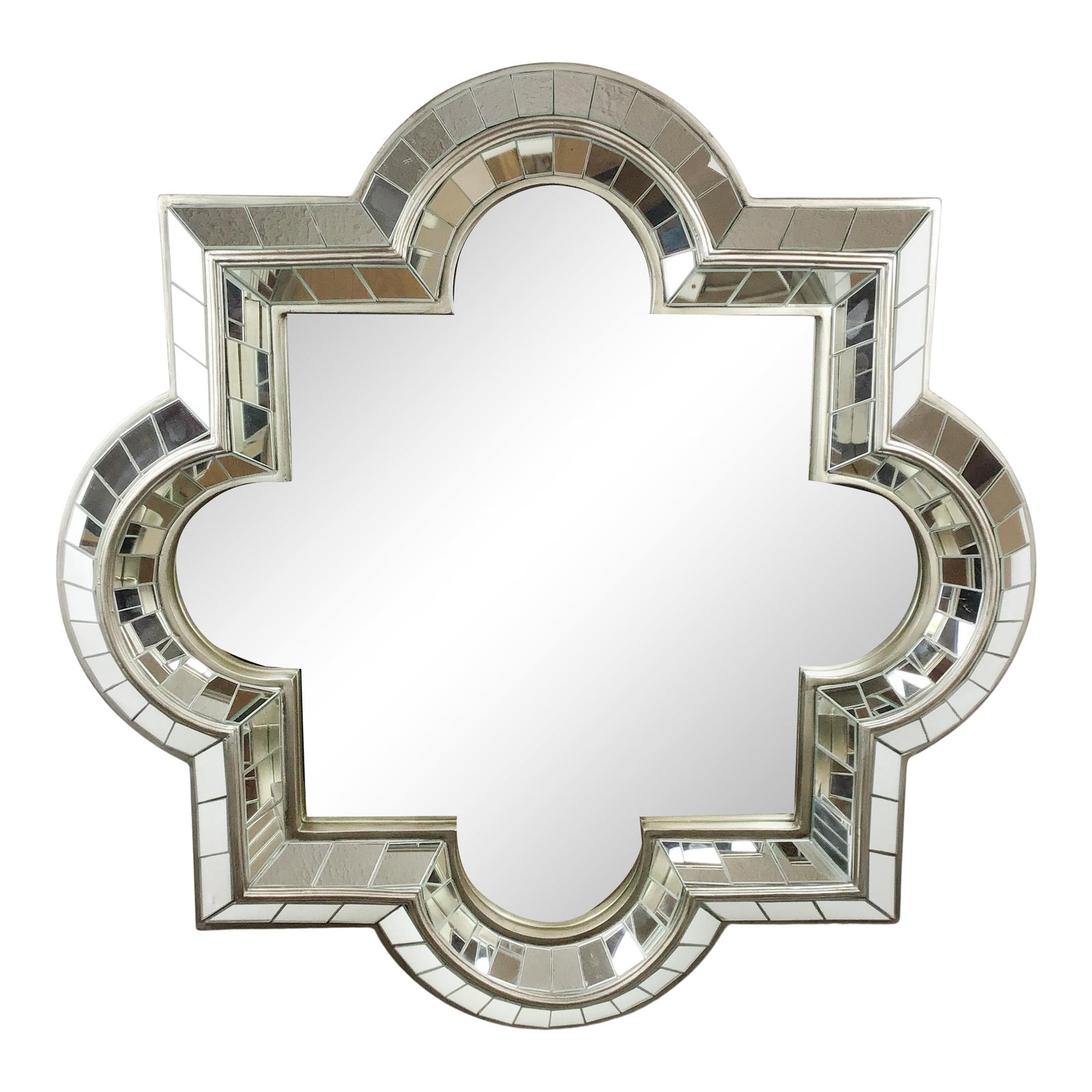 Large Statement Shard Style Wall Mirror | Chairish