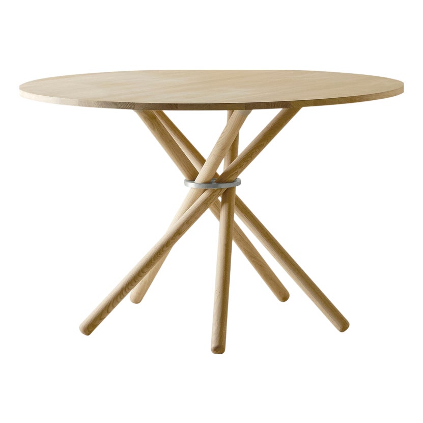 Hector Light Oak Dining Table 120 by Eberhart Furniture | Chairish