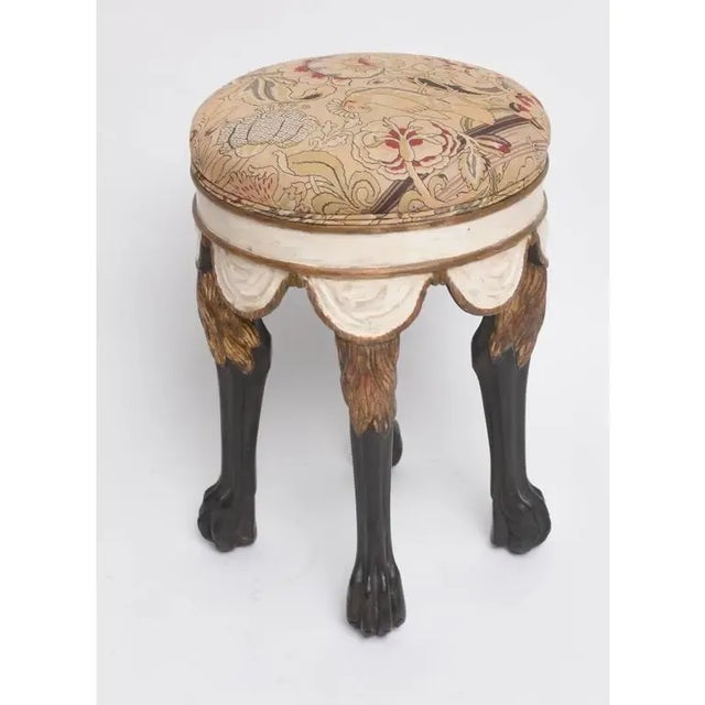 Neopolitan Style Italian Stool | Chairish