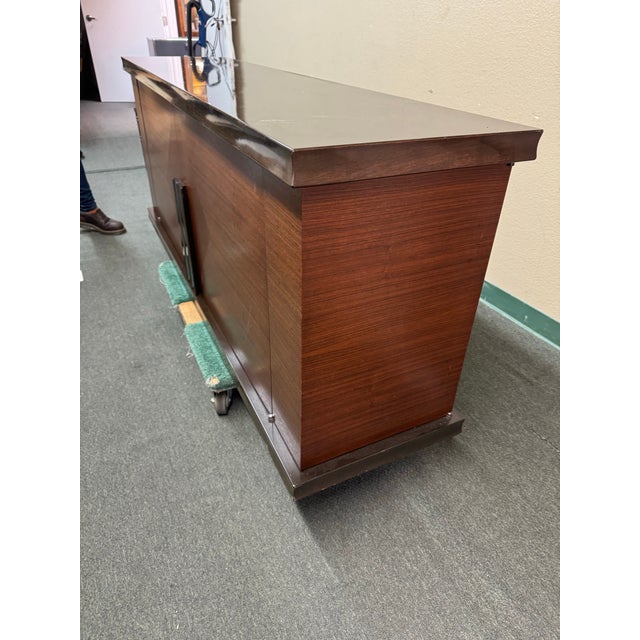 Troscan Design Custom Rex Preto+Walnut Buffet | Chairish