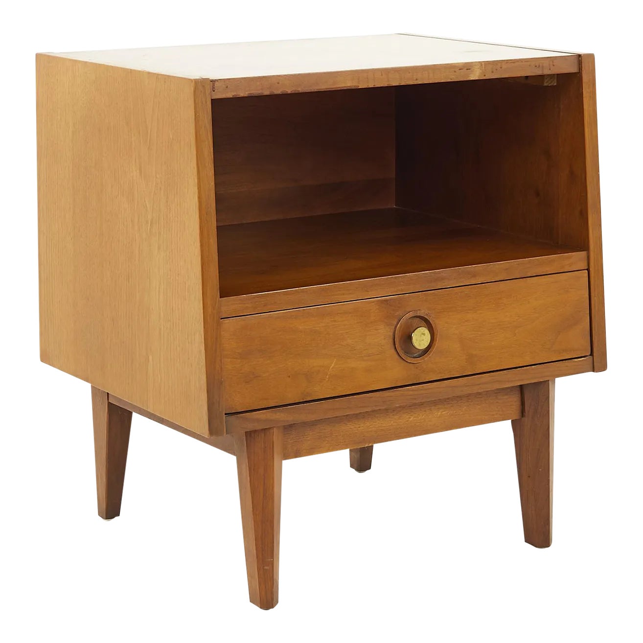 Albert Parvin for American of Martinsville Mid Century Nightstand ...