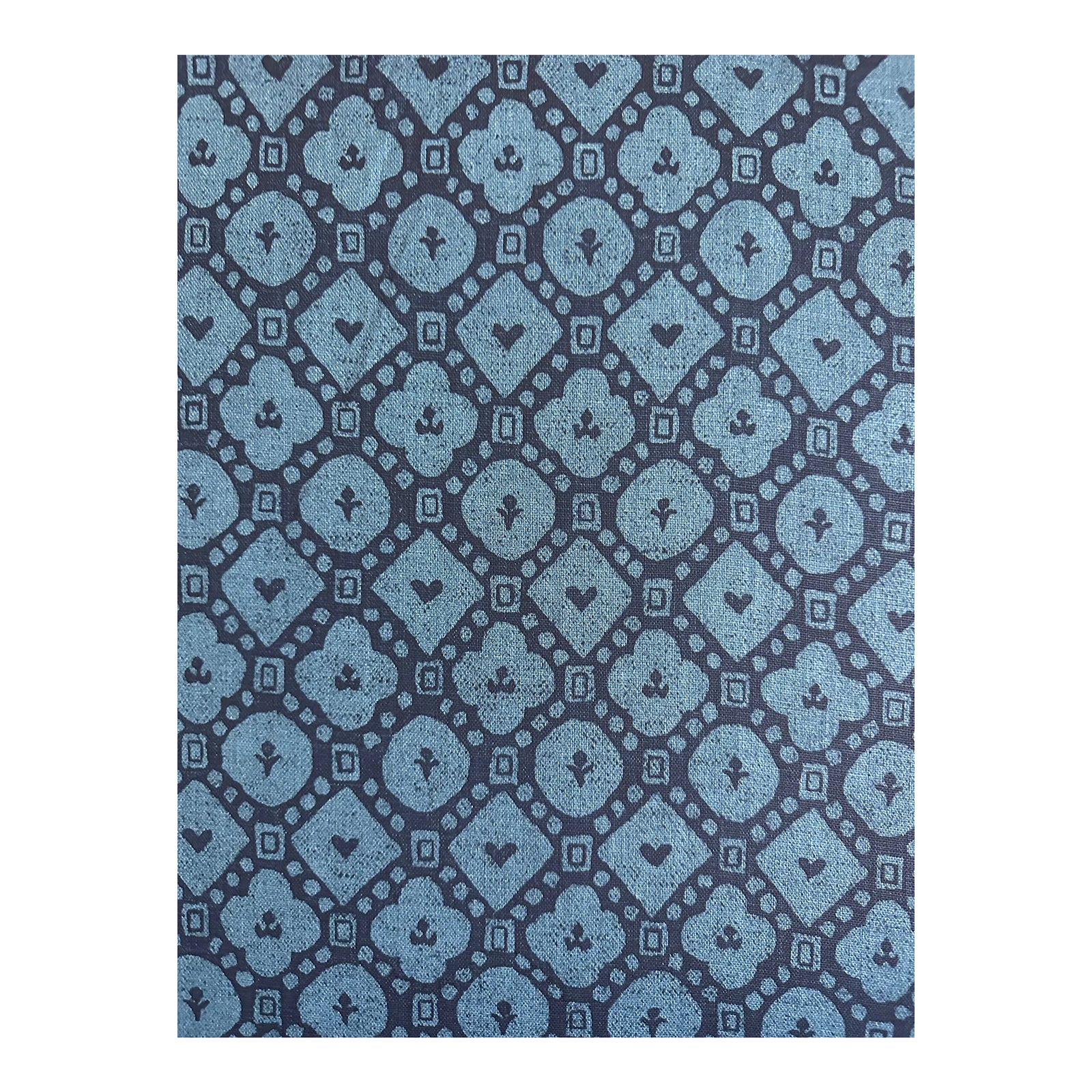 Lisa Fine Textiles Cairo Iznik Fabric 5 Yards | Chairish