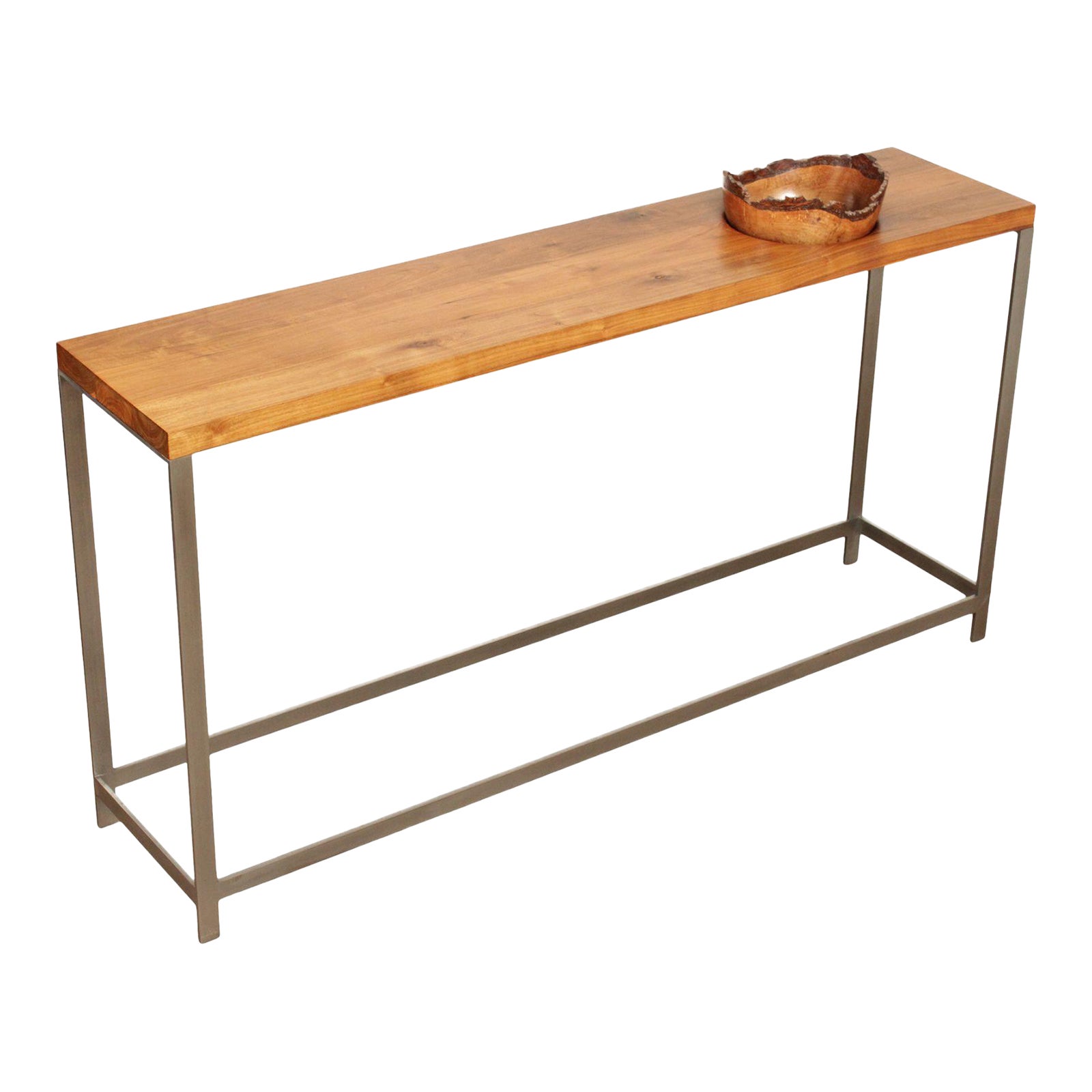 Studio Crafted 72-Inch Black Walnut Console Table | Chairish