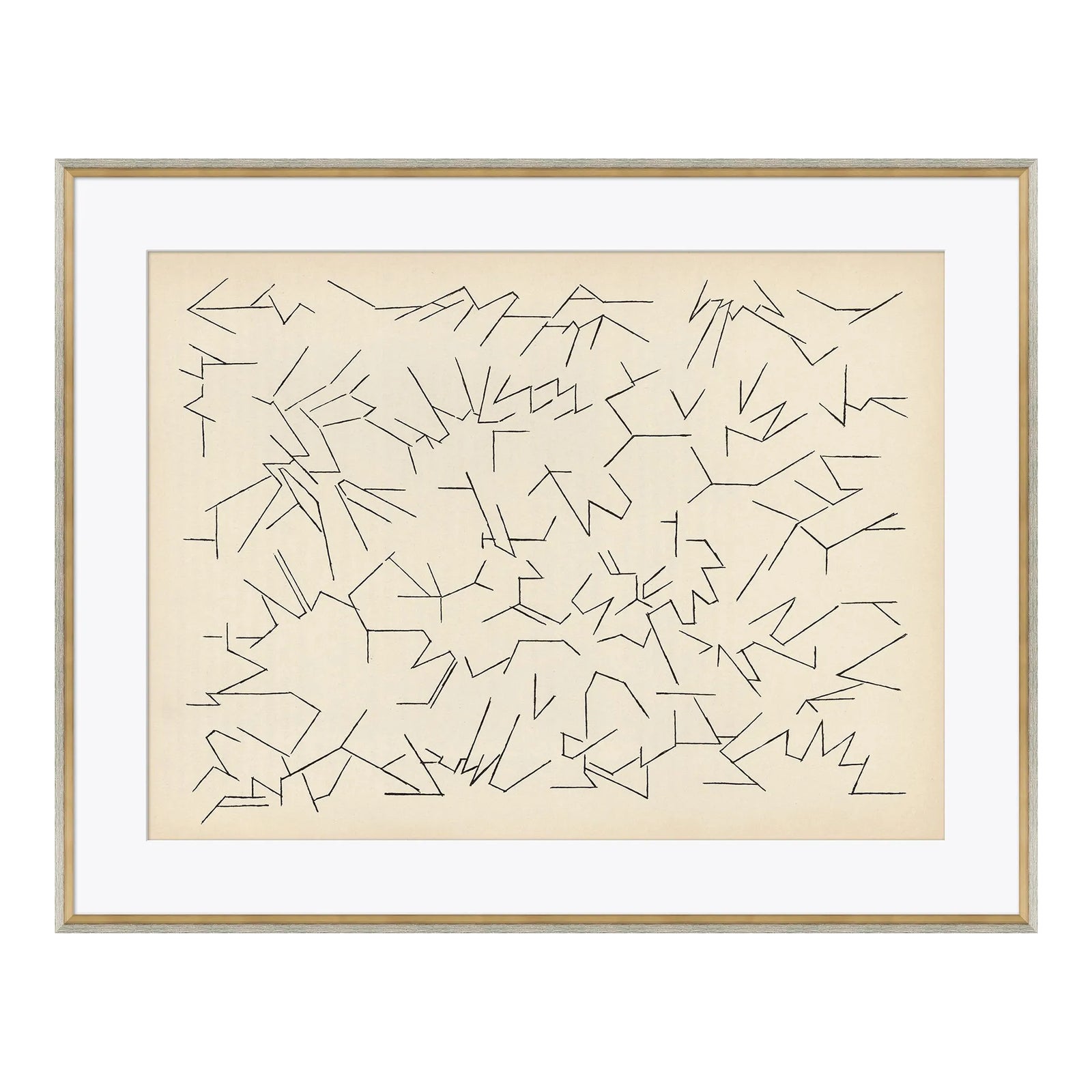 Carrier & Company for Soicher Marin 'Fracture I' Framed Minimalism ...