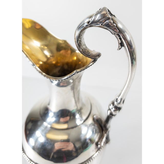 19th Century English Regency Sterling Silver Ewer Pitcher by John ...