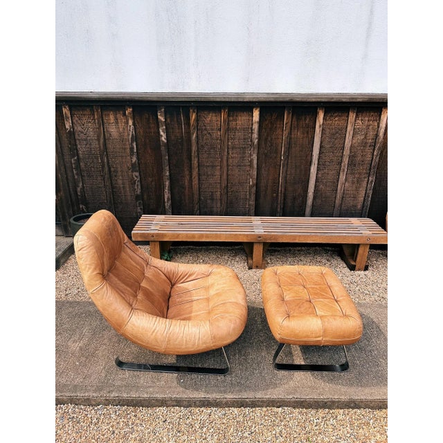 1970s Percival Lafer Mid Century Brazilian "Earth Chair" Set Armchair ...