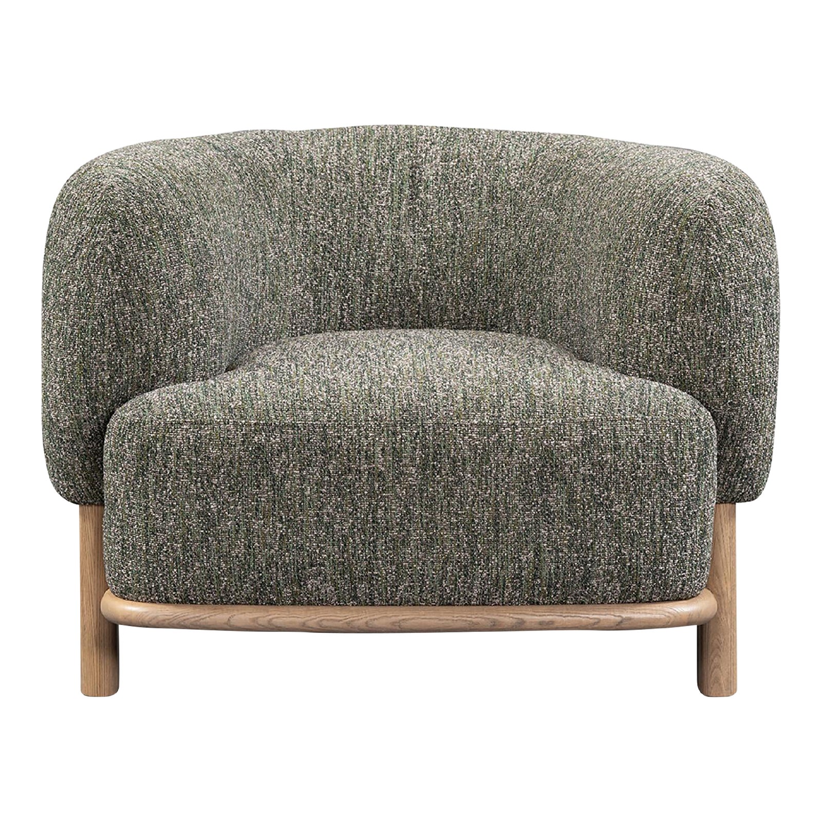 Mona Moss U-Back Easy Chair | Chairish