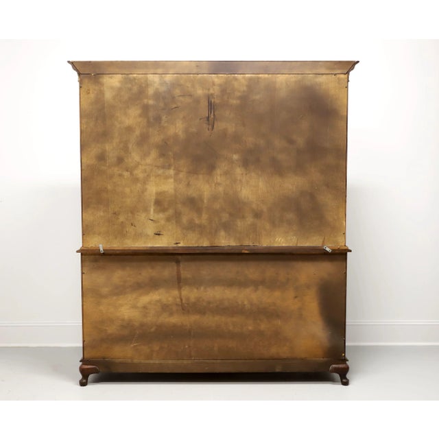 Ethan Allen American Traditional Cherry China Cabinet | Chairish