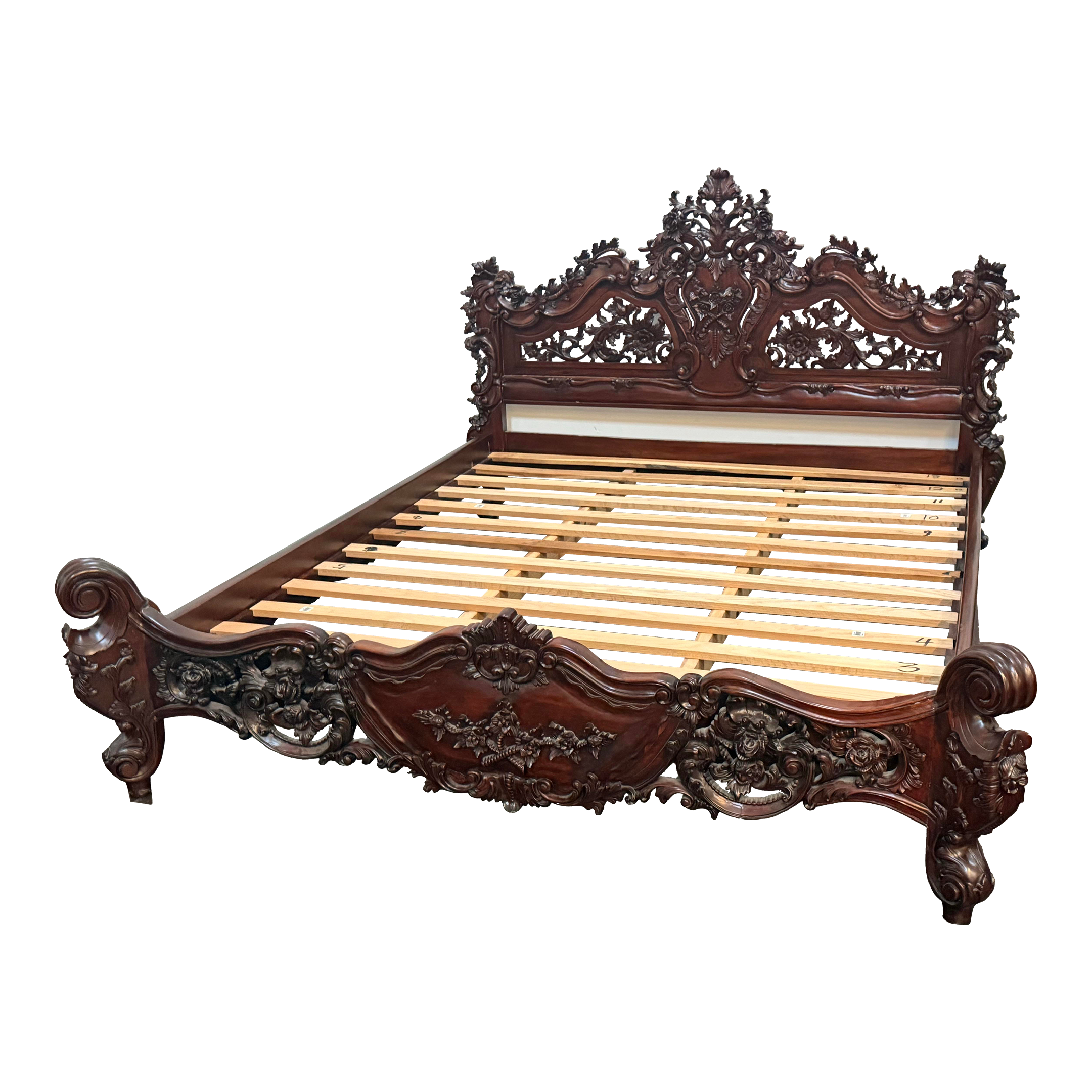 rococo bed second hand