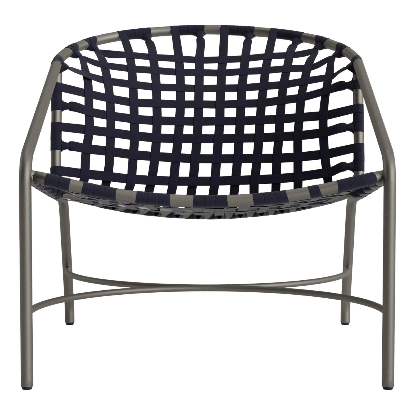 Brown Jordan Kantan Aluminum Suncloth Lounge Chair, Mica frame with ...