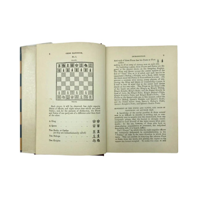 The American Chess Player's Handbook Hardcover Book 1928 | Chairish