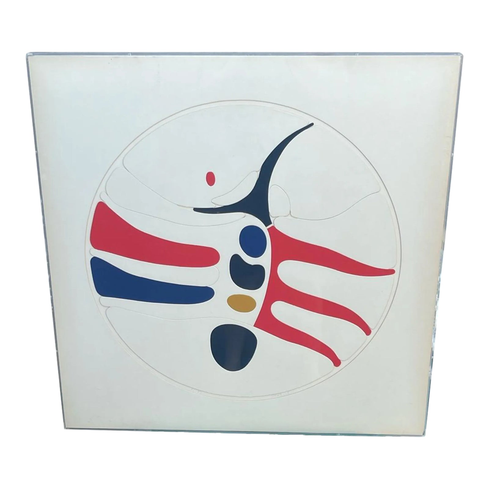 Paul Maxwell Lithograph 9/100 Usa 1960s Mid Century Modernism ...