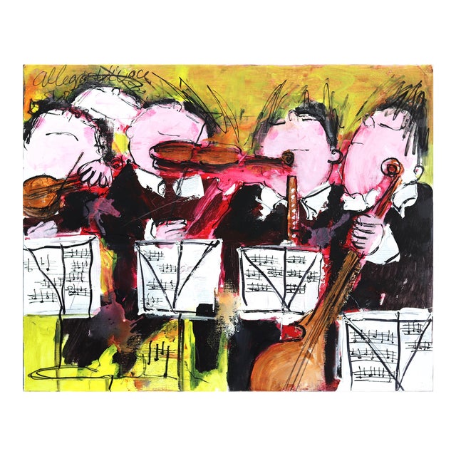 "Allegro Vivace" Original Artwork by Gerdine Duijsens | Chairish