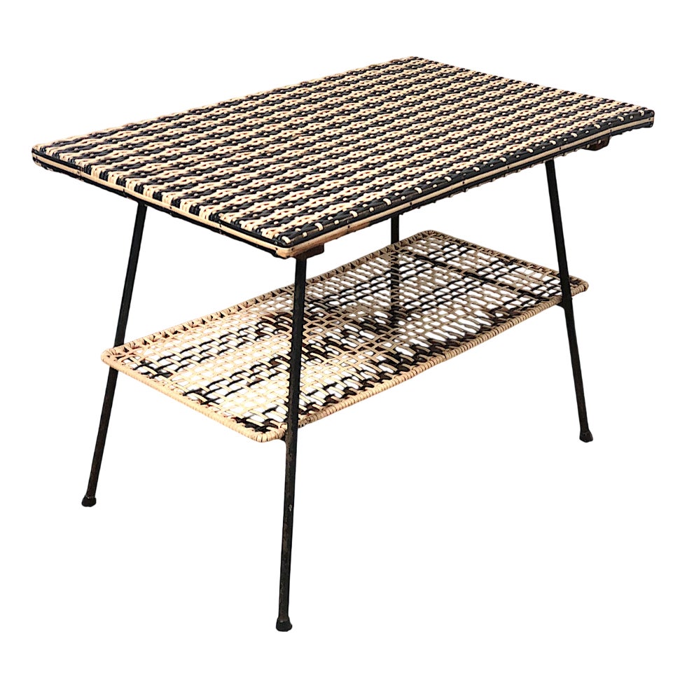 Vintage Italian PVC Coffee Table, 1960s | Chairish