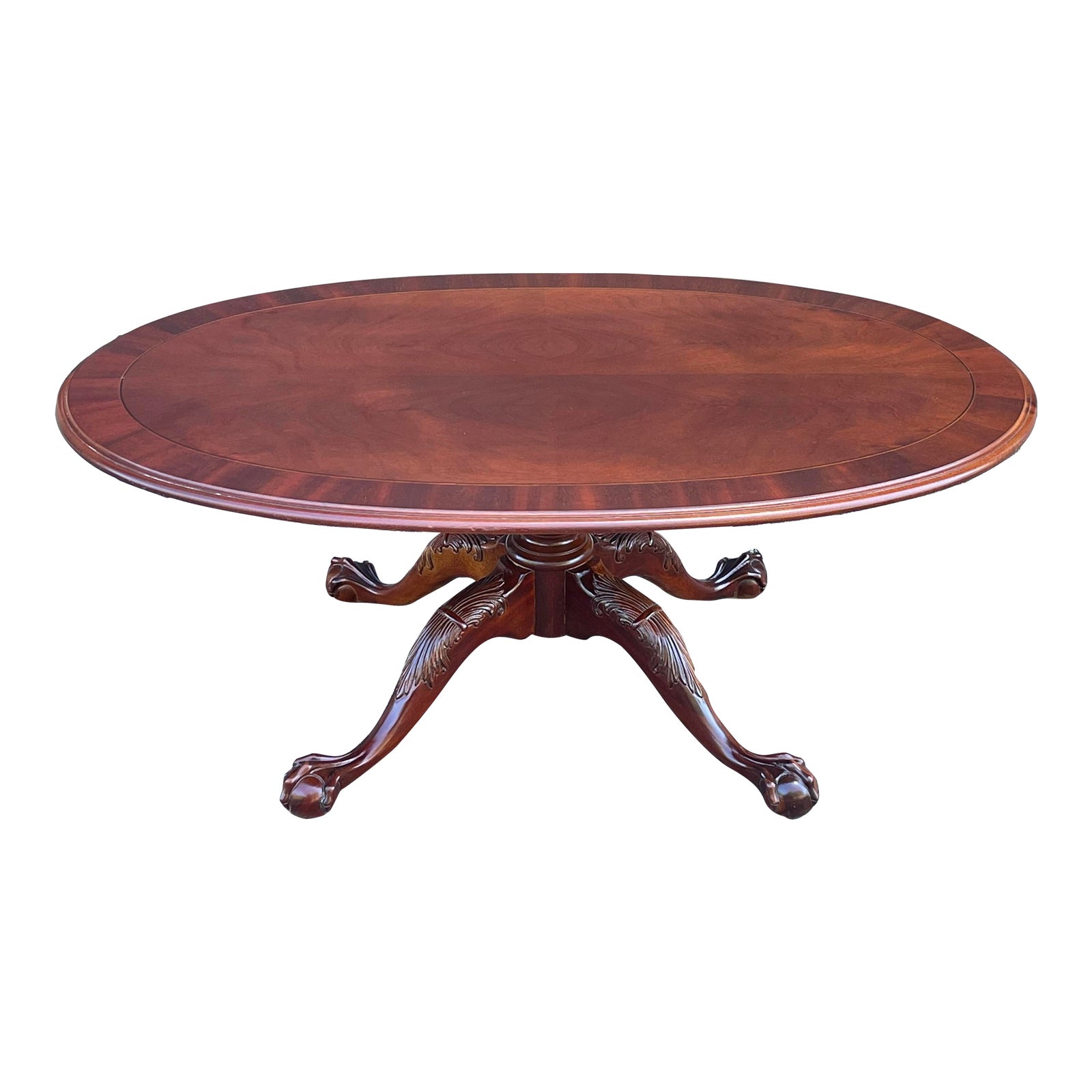 Ethan Allen 18th Century Mahogany Collection Chippendale Ball & Claw ...
