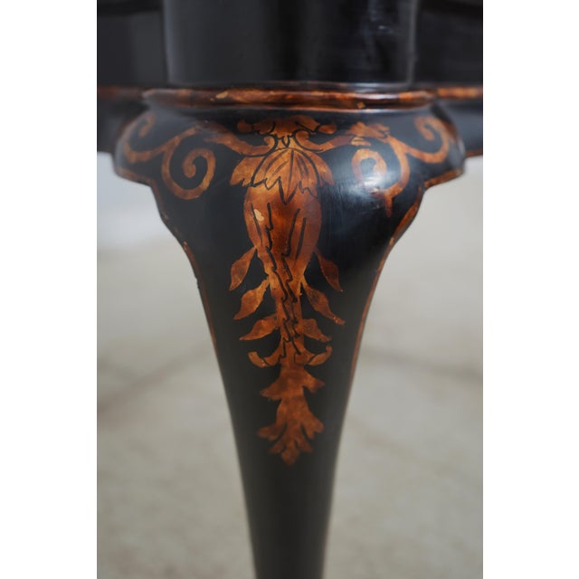 Hilda Flack Incised Carved Chinoiserie Decorated Coffee Table | Chairish