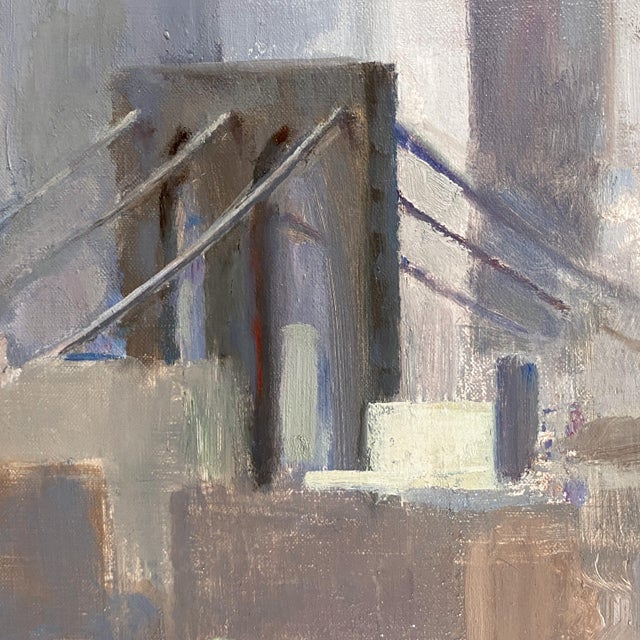 Late 20th Century Peter Colquhoun Original Realist New York City ...