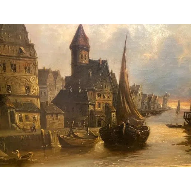 Louis Meijer (1809-1863) 19th Century Romantic Dutch Painting Amsterdam ...