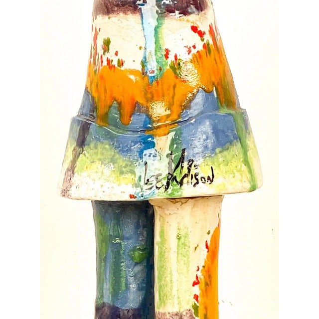 Pop Art Ceramic Figure, America Circa 1990 | Chairish