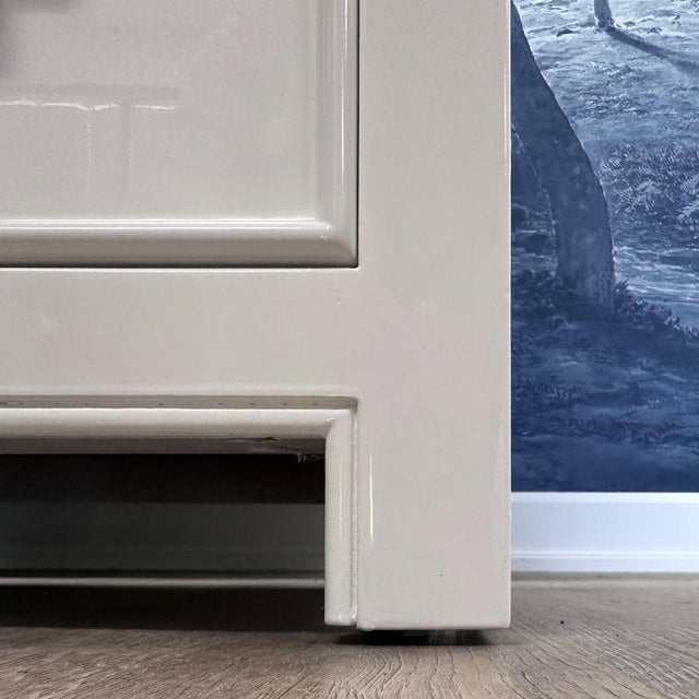 1960s Century Furniture Asian Chinoiserie Nightstand Set of 2 | Chairish